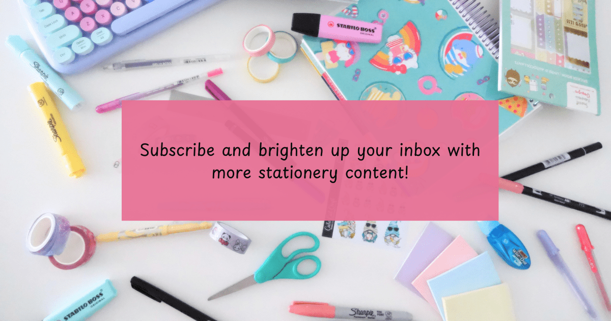 The Vibrant World of Stationery: A Beginner’s Guide – Miss Stickers