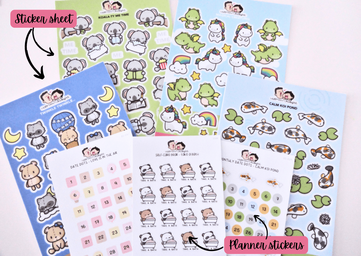 Unboxing My 1st Hubman & Chubgirl Order (Part 1) – Miss Stickers